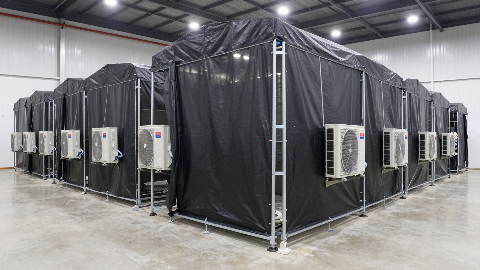 Grow Tent Air Conditioner — Cooling High-Density LED Heat