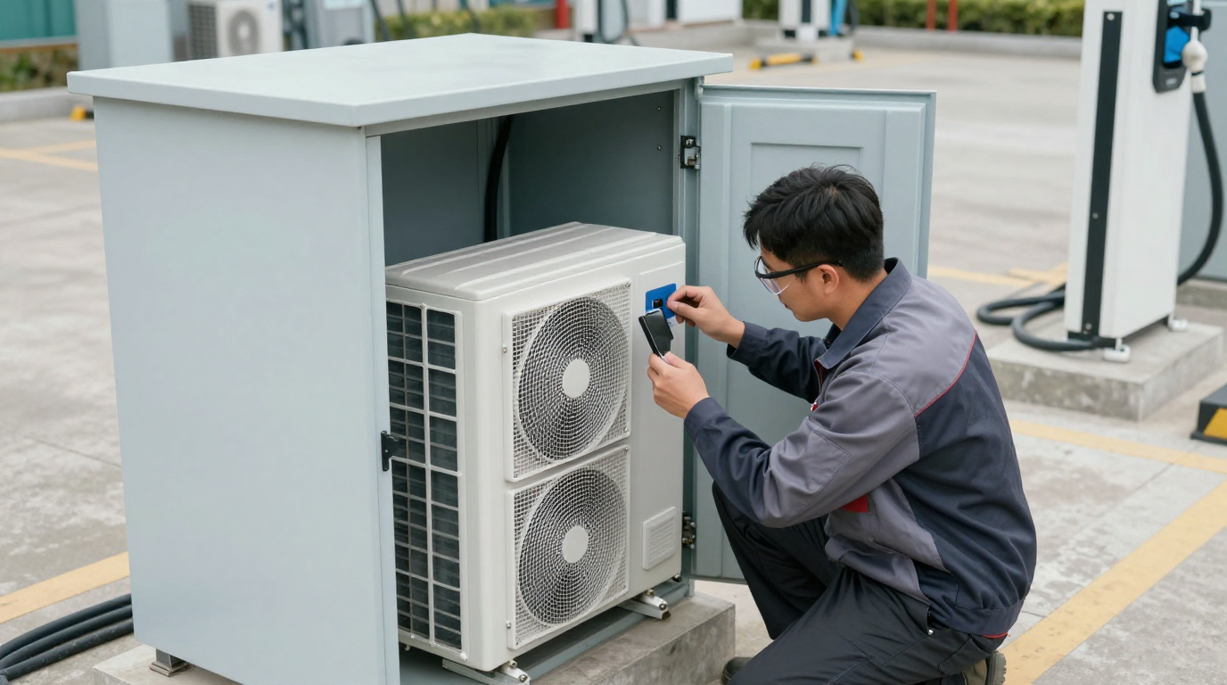 Guide to EV Charger Cabinet Cooling & Overheating Prevention