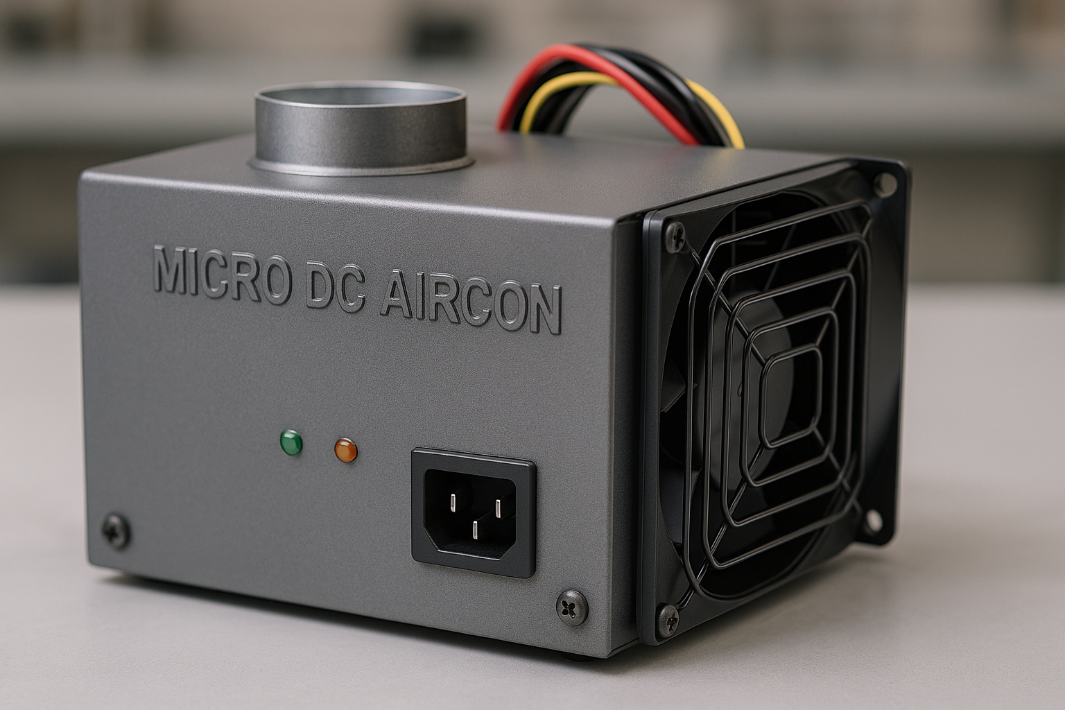 DC Air-cooling systems for dust contamination cooling performance