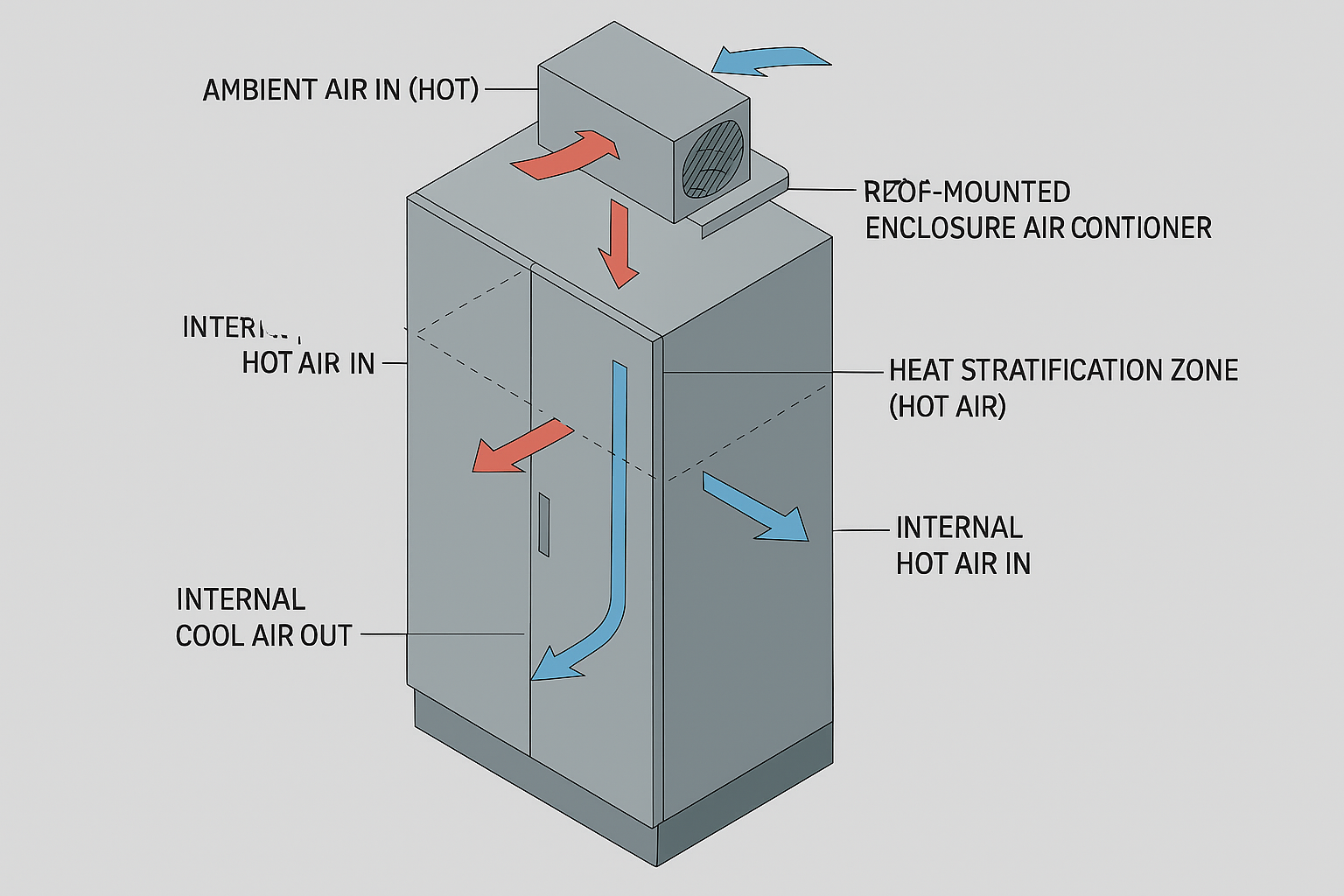 Side Mount vs. Roof Mount: A Guide to Enclosure Cooling - Rigidchill
